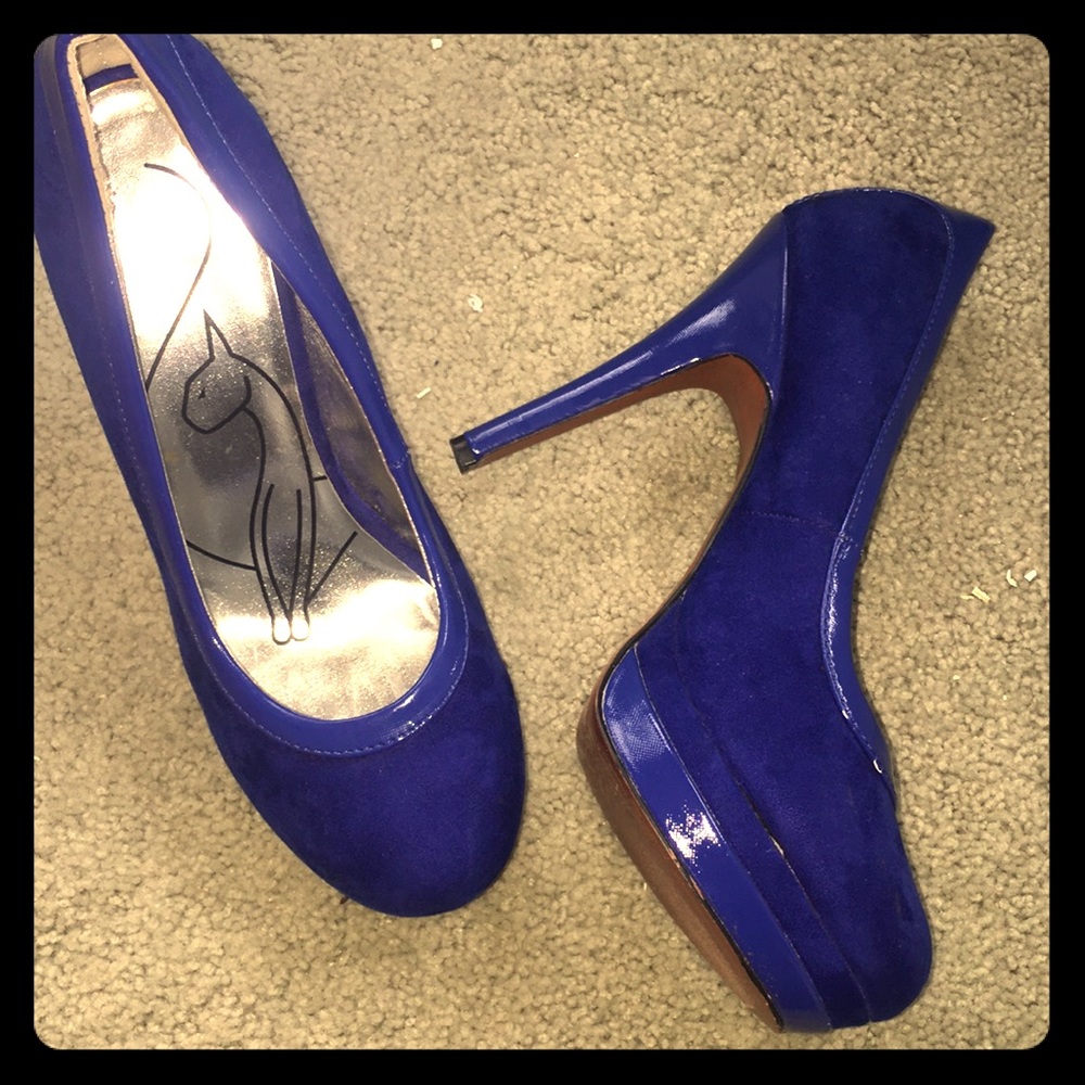 Royal Blue 4” Heals - Gem